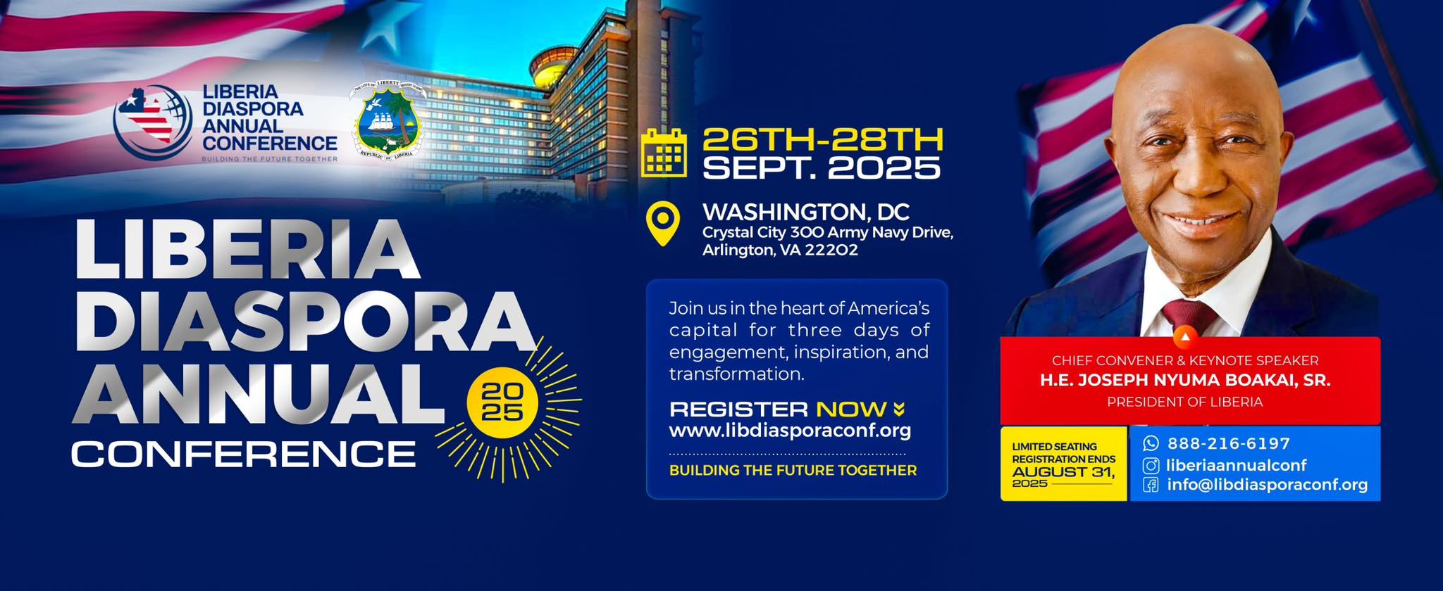 President Boakai Announces 2025 Liberia Diaspora Conference in ...