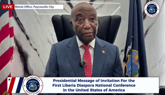 President Boakai Announces 2025 Liberia Diaspora Conference in ...