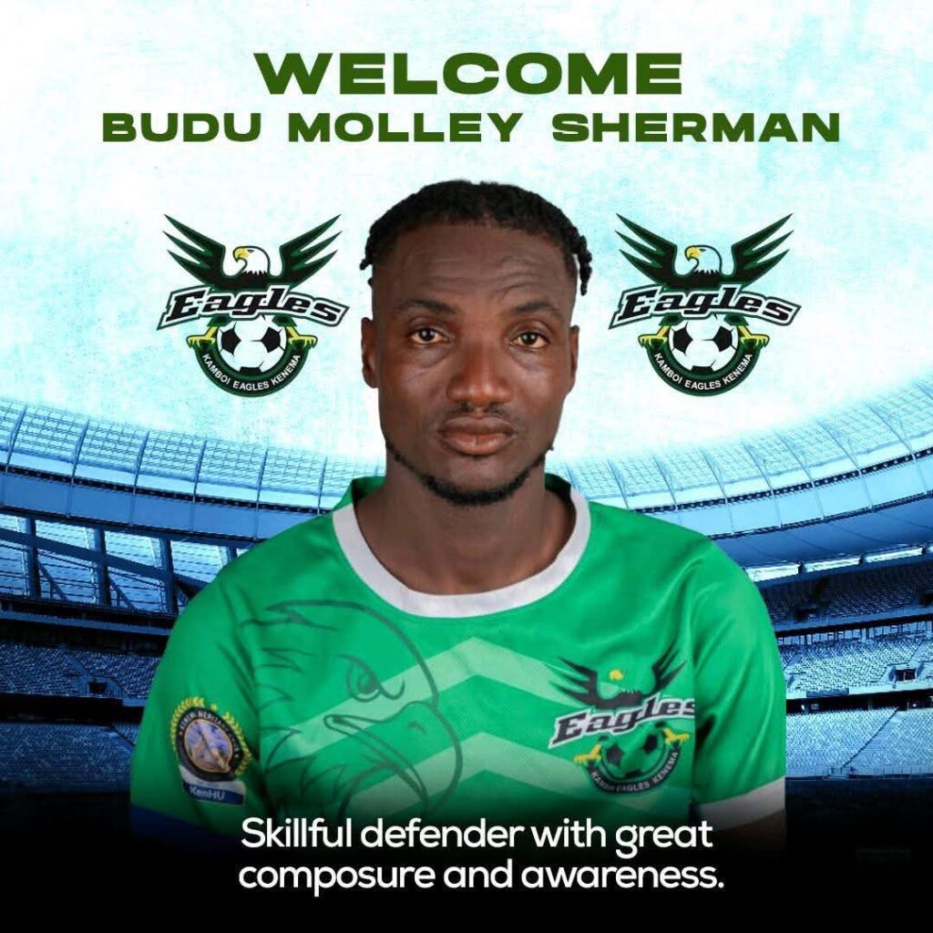 Kamboi Eagles FC Announce the Return of Budu Molley Sherman | The ...