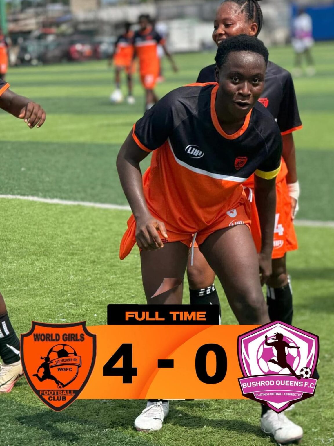 World Girls Crush Bushrod Queens 4–0 in Dominant Display | The Liberian ...