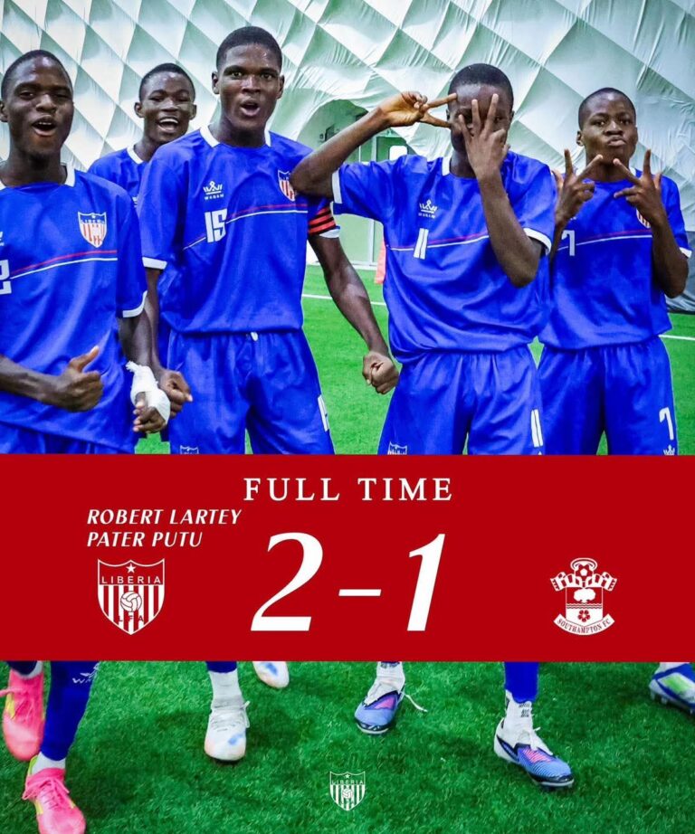 Liberia TDS U-17/U-20 Shine Again with Impressive Win on International ...