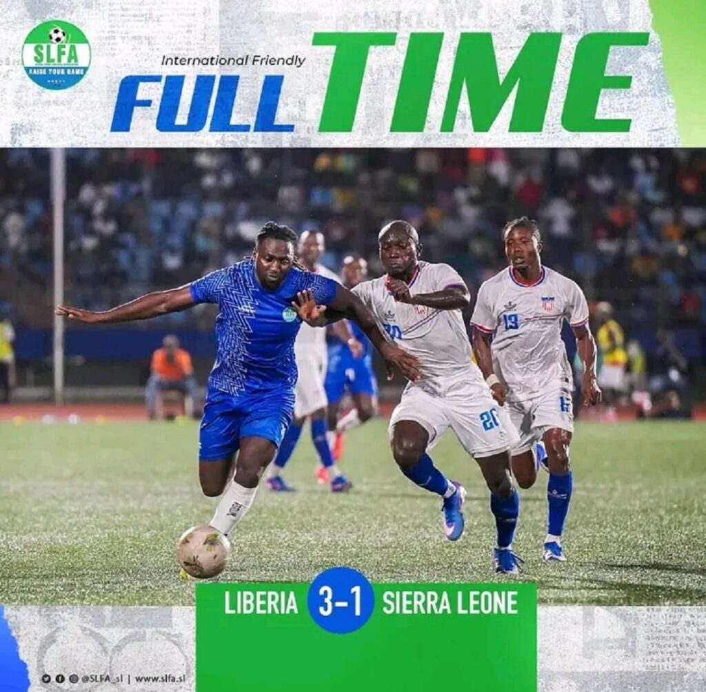 Lone Star Roars Back, Defeats Sierra Leone 3-1 in Impressive Home ...