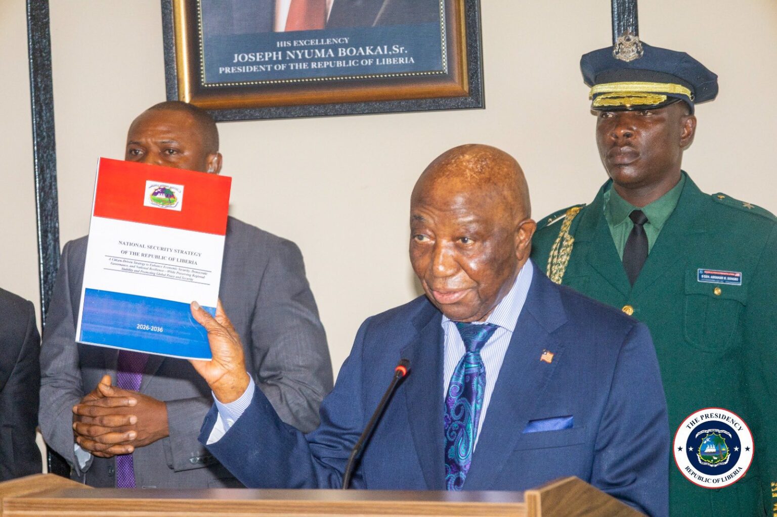 Boakai Launches Landmark 10-Year Security Strategy, Repositions Liberia ...